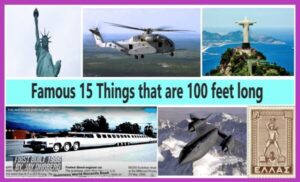 15 Famous Things that are 100 feet long - Measurement Quest